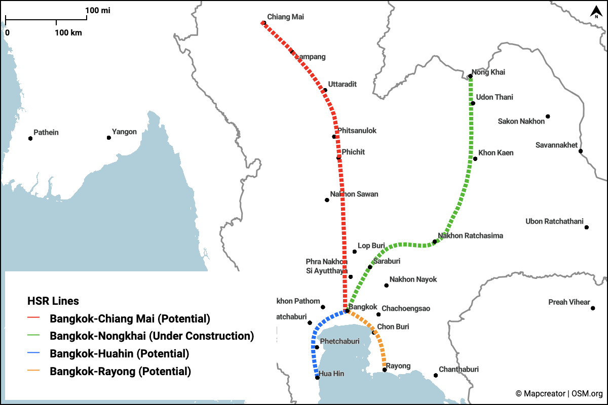 Thailand’s Vision to Become A Rail Hub: A Long Shot | FULCRUM